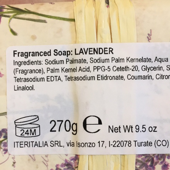 Iteritalia | Bath & Body | Capone Artigianale Scented Lavender ...